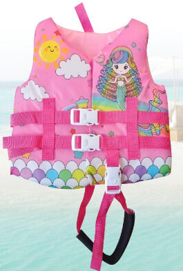 Маленькие, средние и большие детские спасательные жилеты для младенцев, цельные костюмы для плавания, обеспечивающие плавучесть, для девочек и мальчиков.