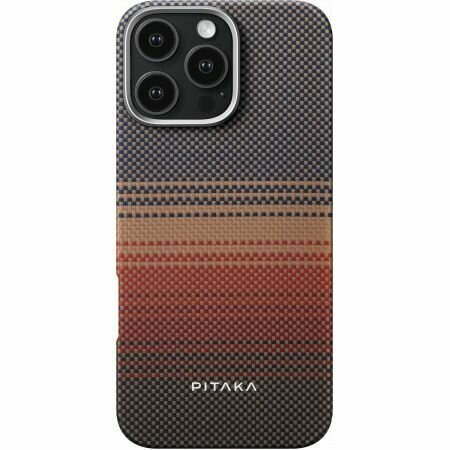 Тканевый чехол Pitaka Tactile Woven Sunset для iPhone 16 Pro