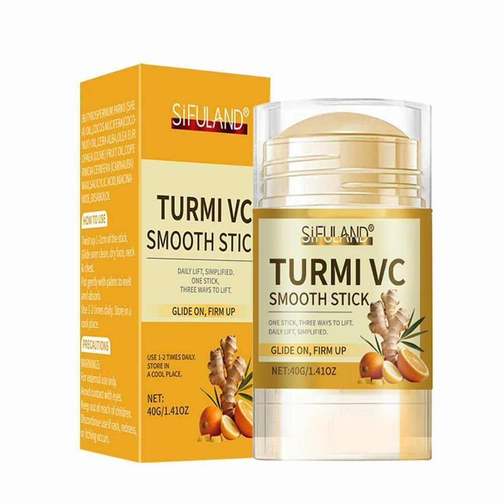 Крем для лица и шеи с апельсином, витамином С и куркумой.40ml