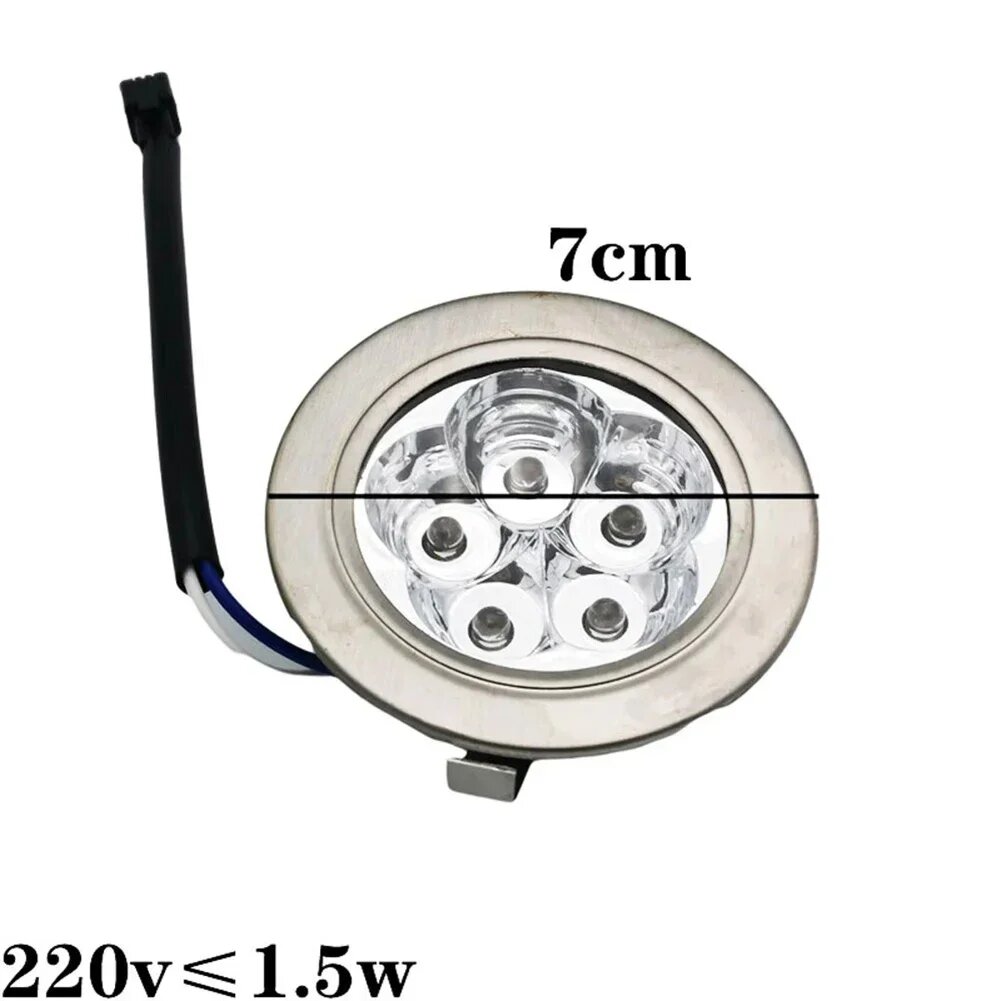 2 шт. светодиодная лампа для вытяжки из нержавеющей стали холодного света 220В
