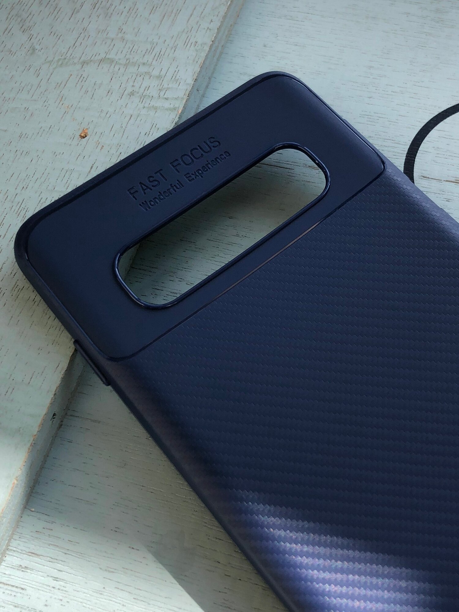 Чехол для SAMSUNG S10 (G973F) / чехол на Самсунг С10 FAST FOCUS противоударный, бронебойный Carbon Premium