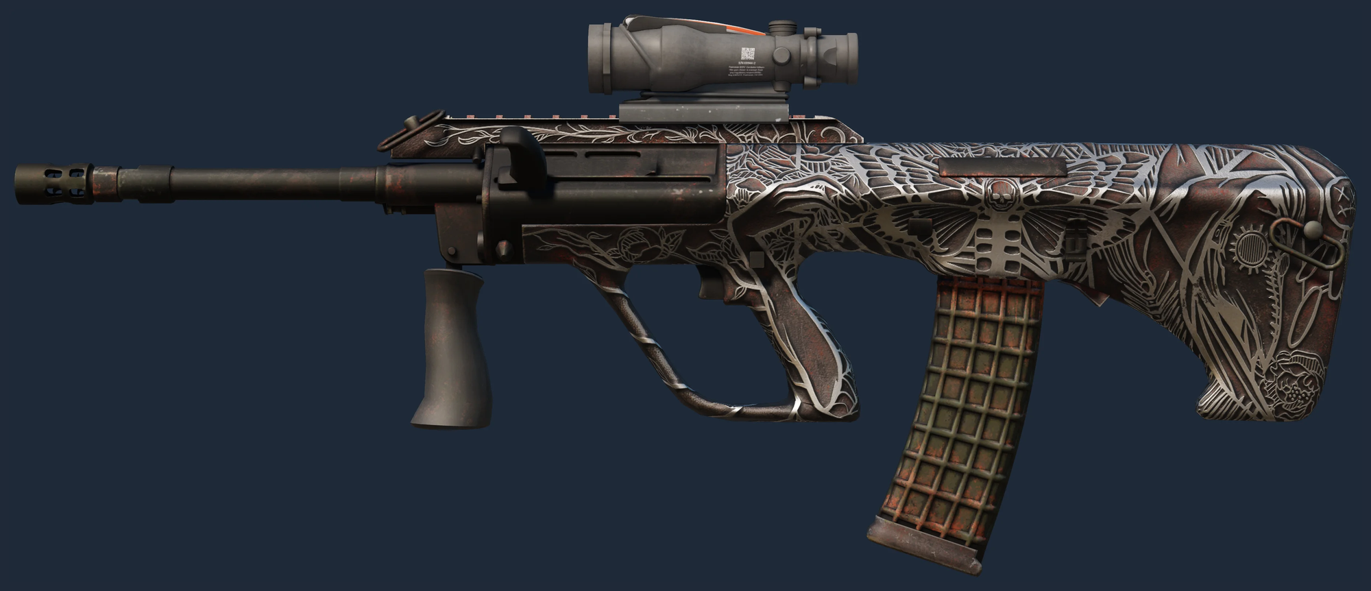 StatTrak™ AUG | Чума (Закалённое в боях) Скины CS2 с быстрой автовыдачей steam trade