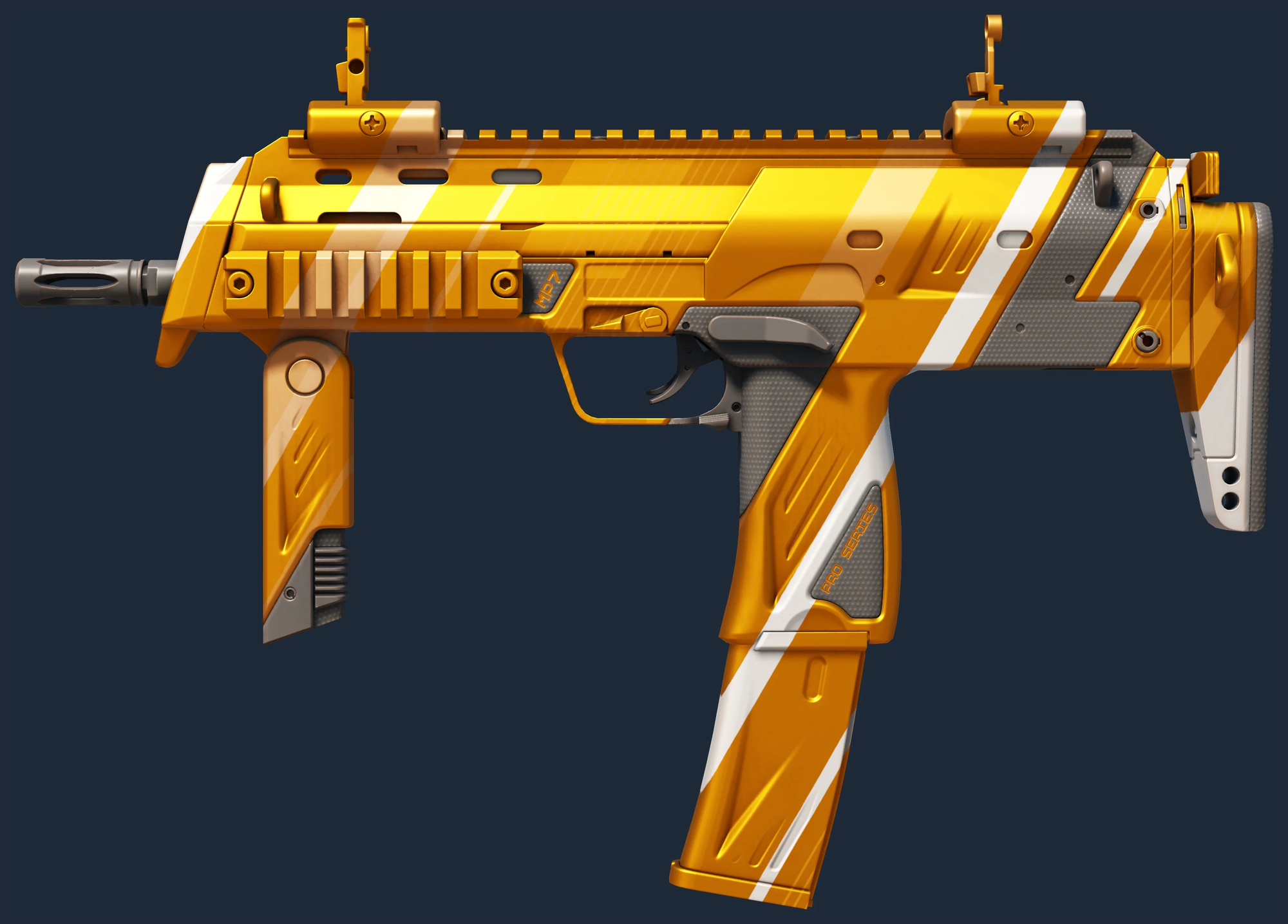 MP7 | Янтарная линия (Закалённое в боях) Скины CS2 с быстрой автовыдачей steam trade