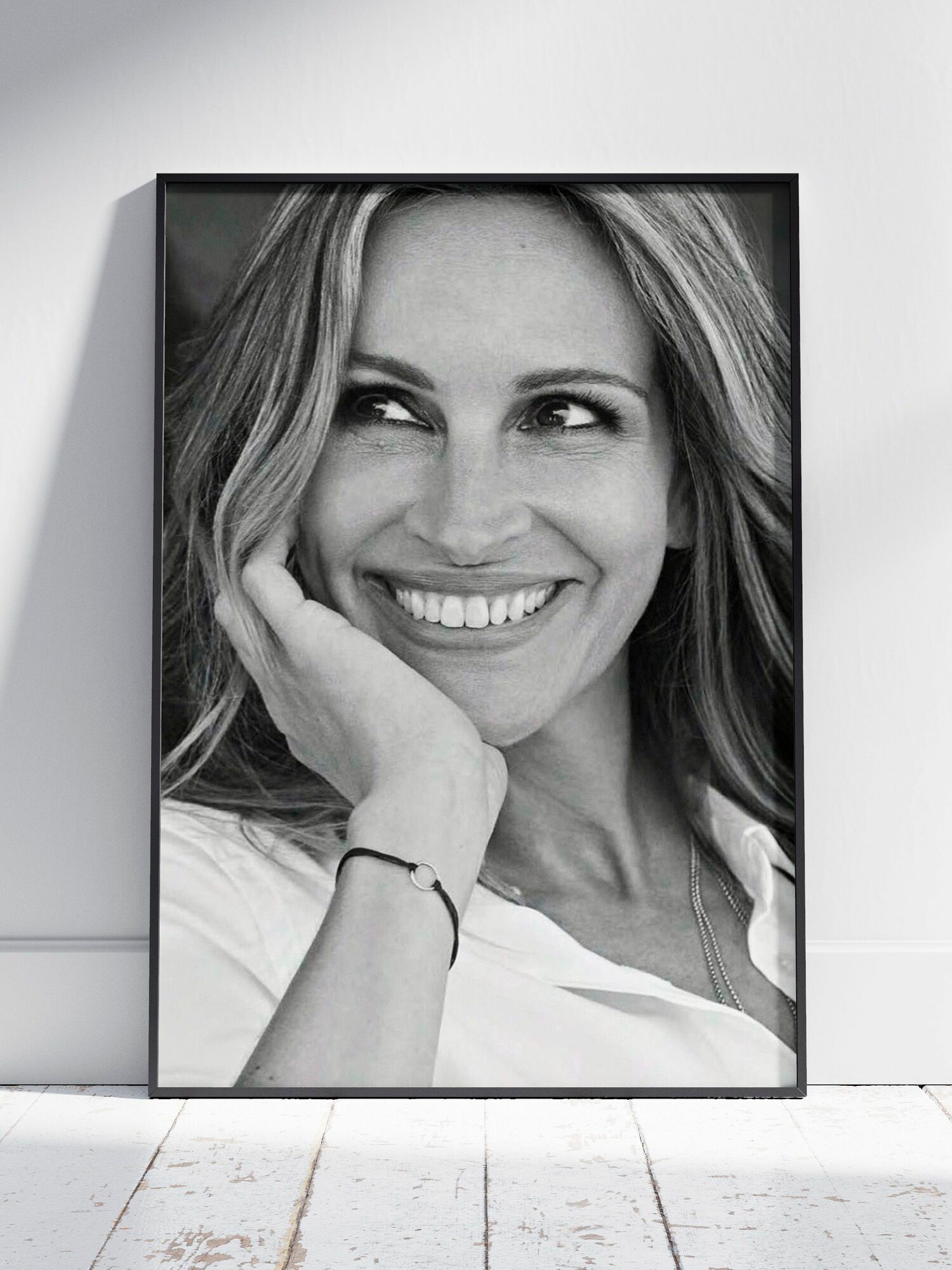 Плакат на стену для интерьера Джулия Робертс (Julia Roberts 16) - Постер по актеру фильма, кино, сериала формата A4 (21x30 см)