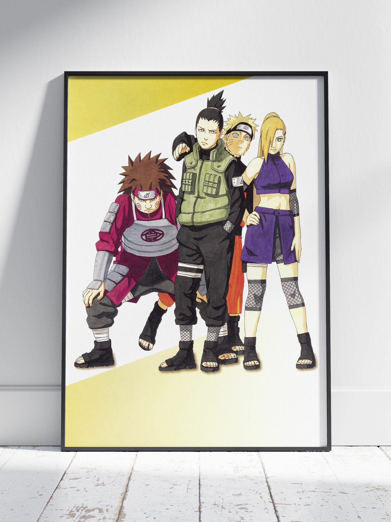 Плакат на стену для интерьера Наруто Ураганные Хроники (Naruto 74) - Постер по аниме и японской анимации формата A4 (21x30 см)