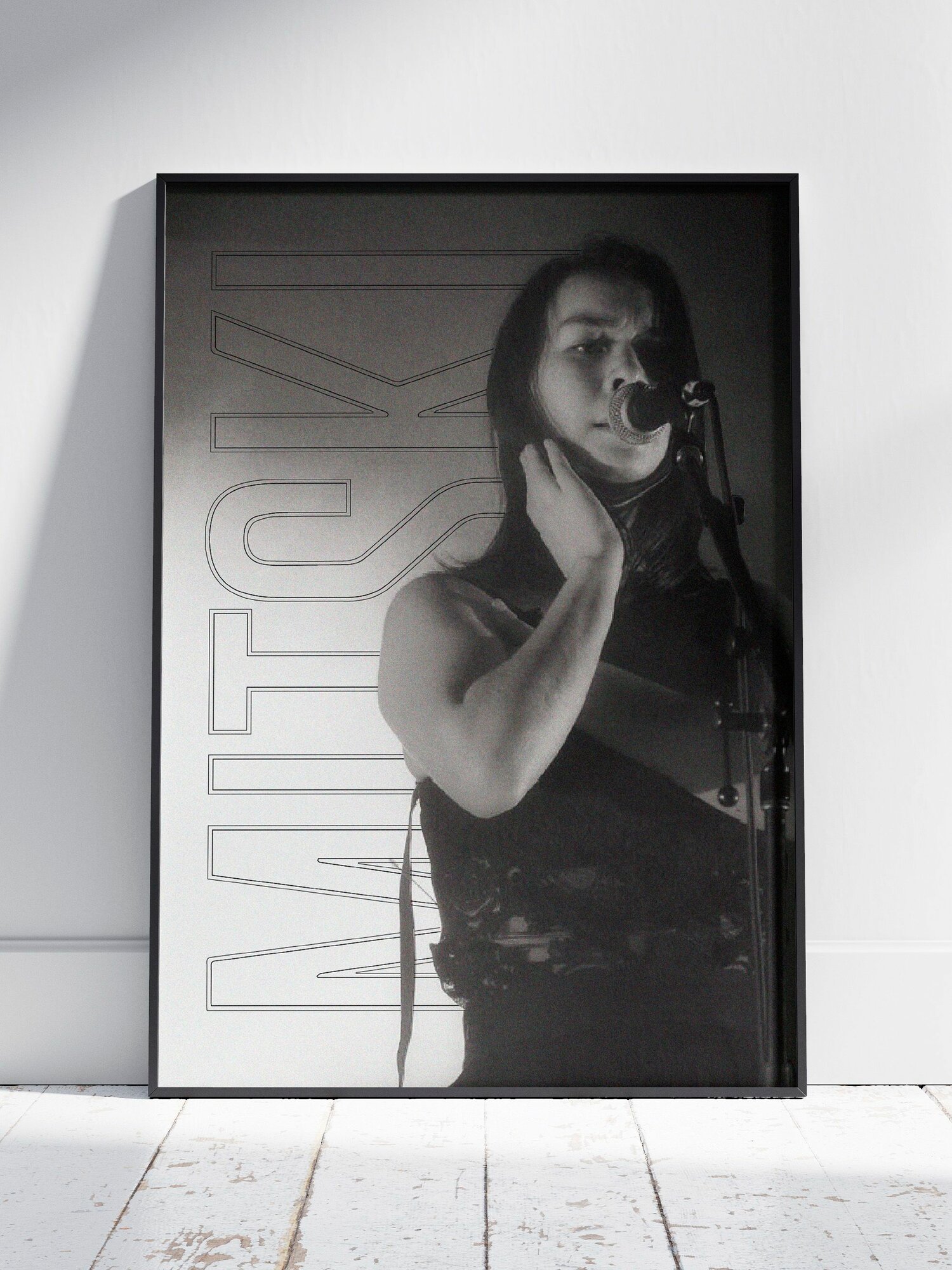 Плакат на стену для интерьера Мицки (Mitski 27) - Постер по музыке и артисту формата A4 (21x30 см)