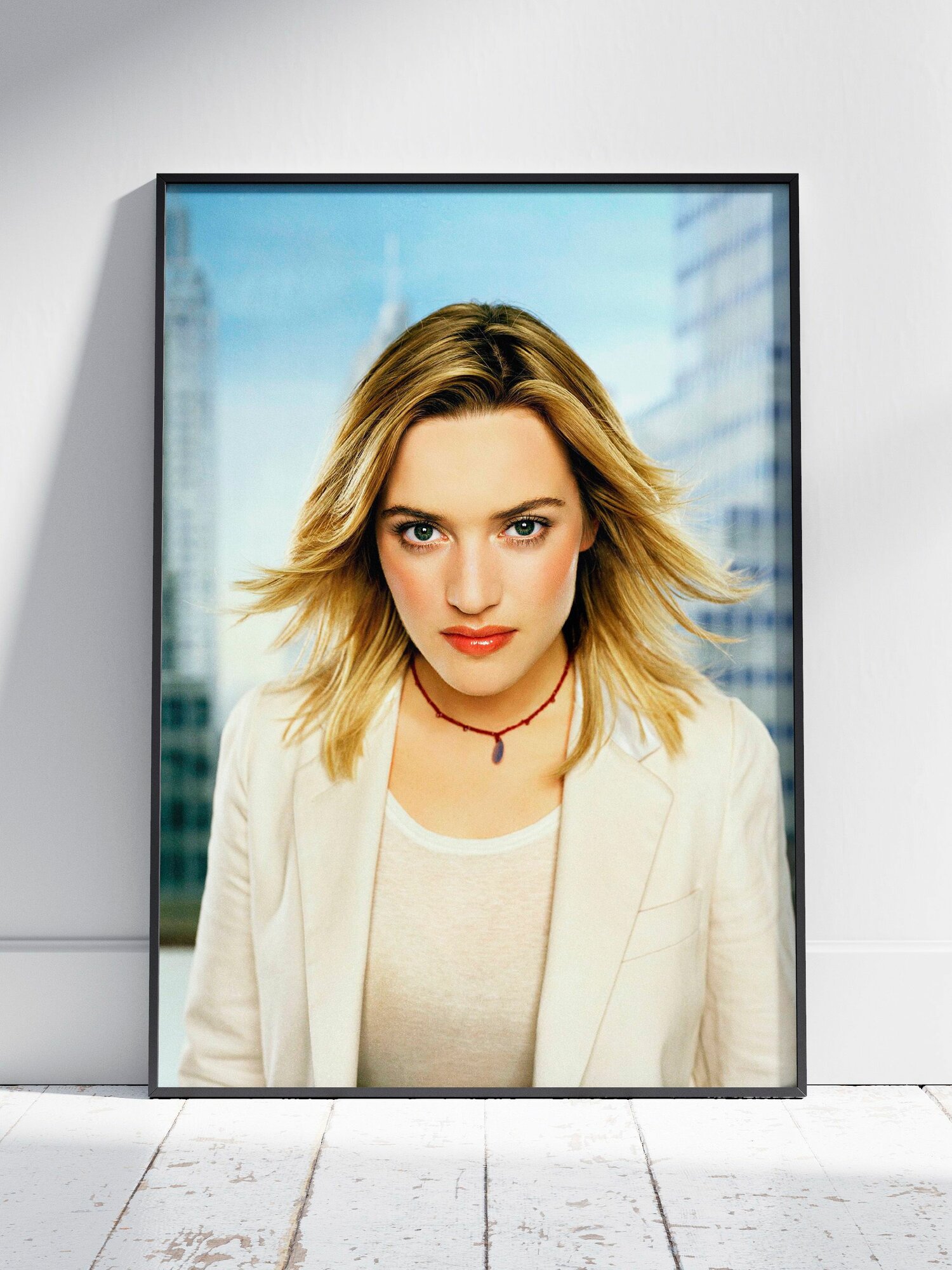 Плакат на стену для интерьера Кейт Уинслет (Kate Winslet 7) - Постер по актеру фильма, кино, сериала формата A4 (21x30 см)