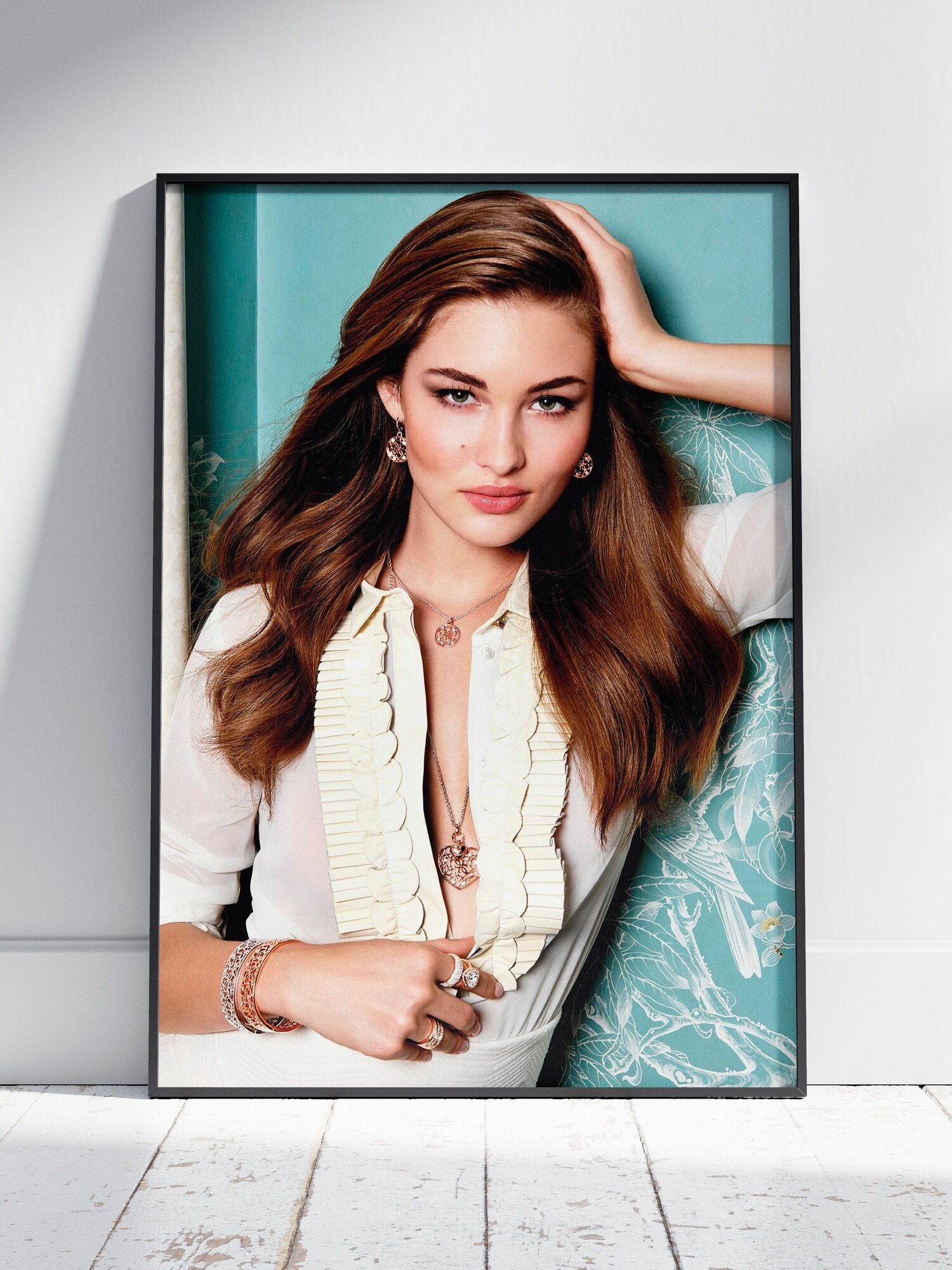Плакат на стену для интерьера Грейс Элизабет (Grace Elizabeth 38) - Постер по модели, бренду и моде формата A4 (21x30 см)