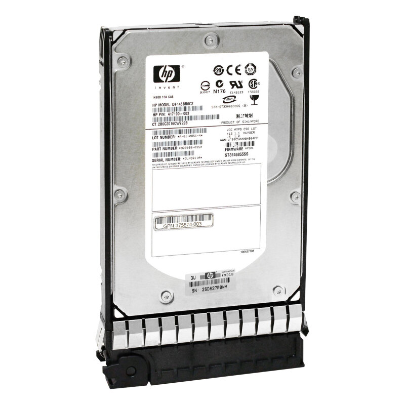 Жесткий диск HP 146Gb 15000 SAS 3.5" HDD DF146BB6C2