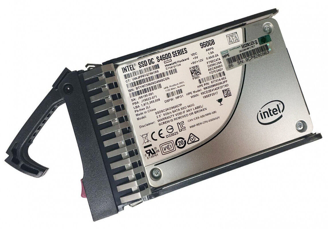 Жесткий Диск HP 881975-B21 960Gb SATAIII 2.5" SSD