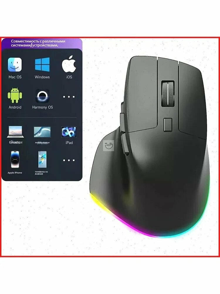 Мышь беспроводная MX Master 3S B2B, черный