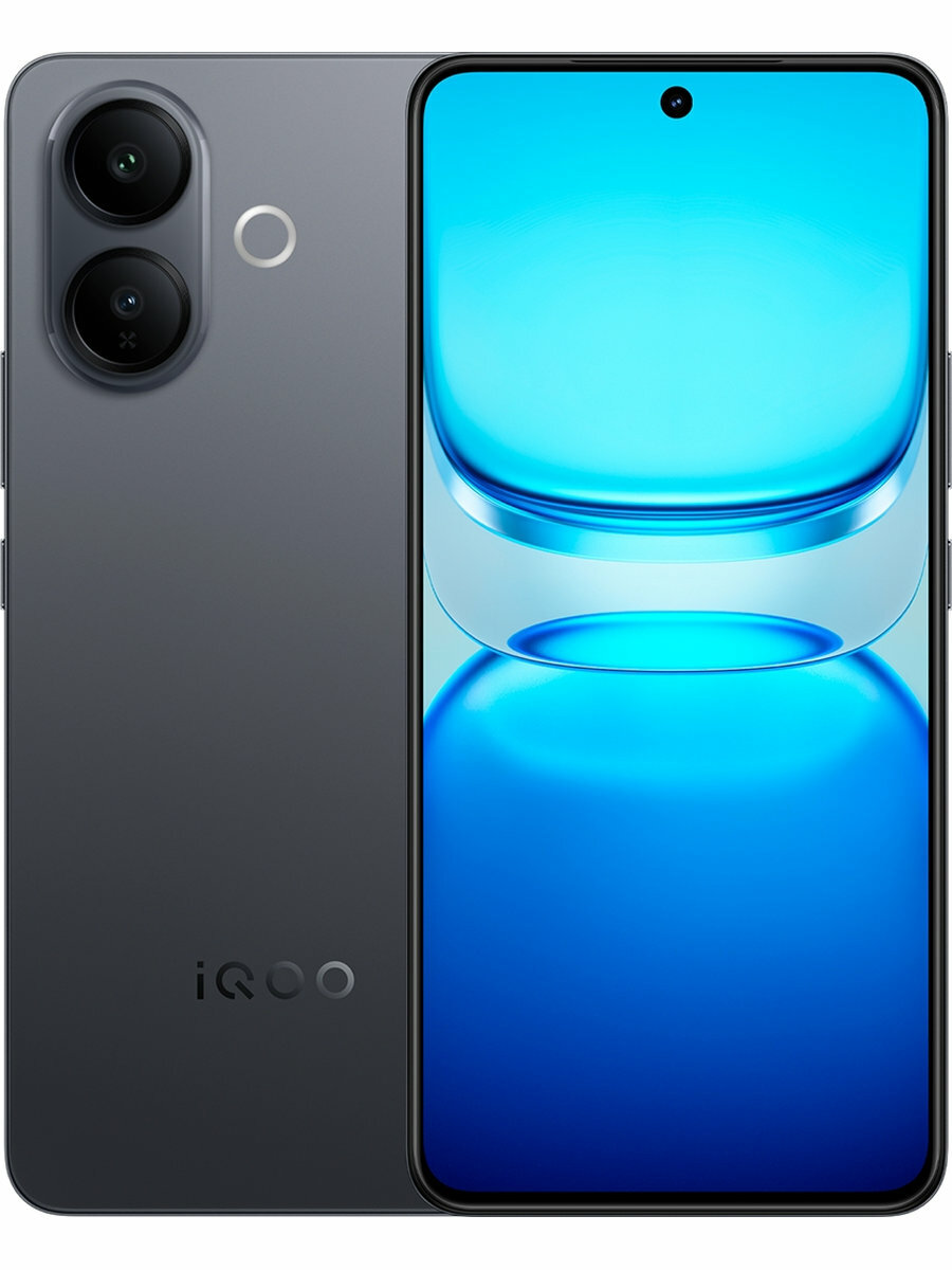 Смартфон iQOO Z10R 12/512 ГБ «Угольно-чёрный»