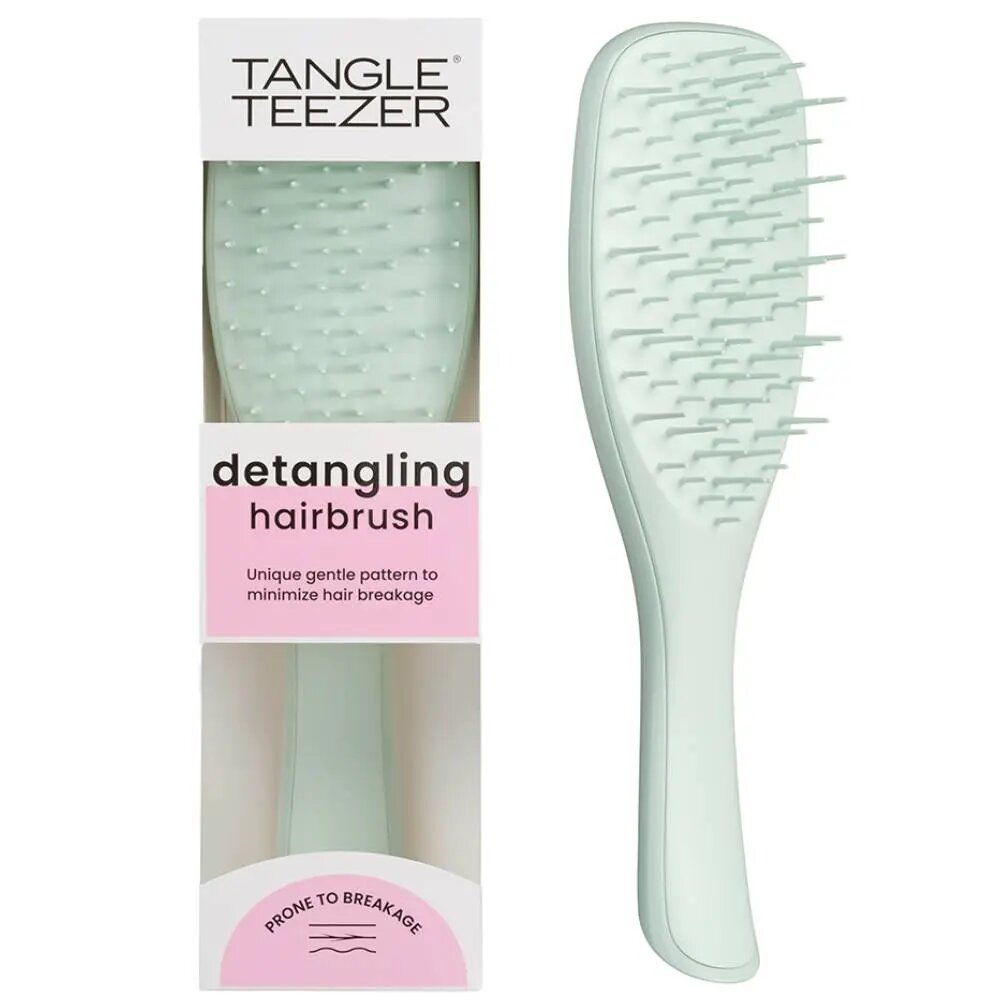 TANGLE TEEZER Тангл Тизер Расческа для склонных к выпадению и ломкости волос Extra Gentle Eucalyptus Green (Tangle Teezer, The Ultimate Detangler)