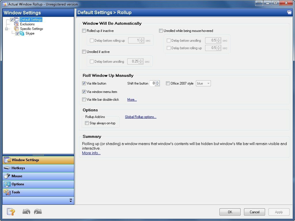Actual Tools - Actual Window Rollup 8 PC Ключ • Цифровой ключ