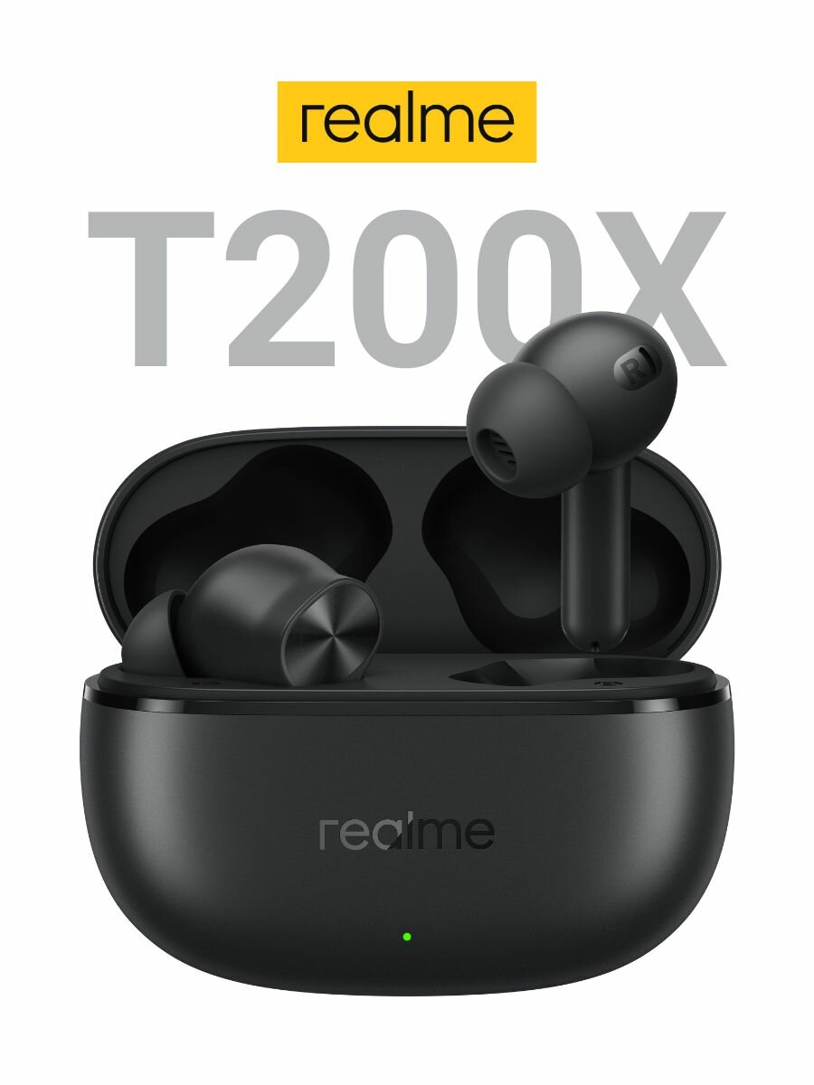Беспроводные наушники Realme T200X Black