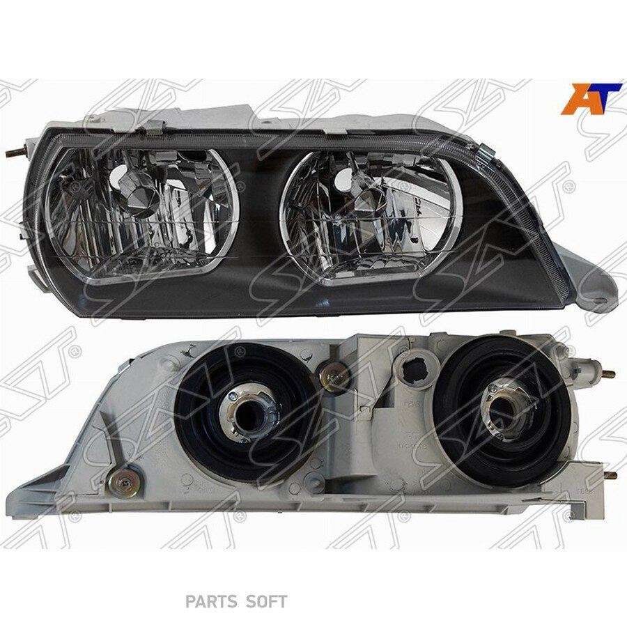 Фара Toyota Chaser (X100) 96-01 (Справа/ Галоген) от официального дистрибьютора, SAT, артикул ST22247R