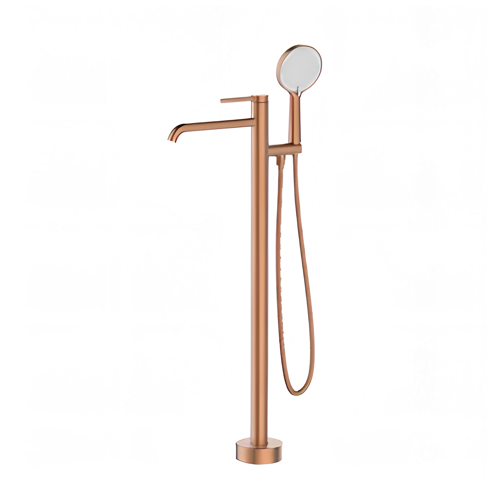 Напольный смеситель для ванны Gappo G3006-43, розовое золото