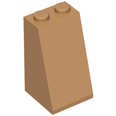 Деталь Lego 3684c Slope 75 2 x 2 x 3 - Solid Studs — фото 1