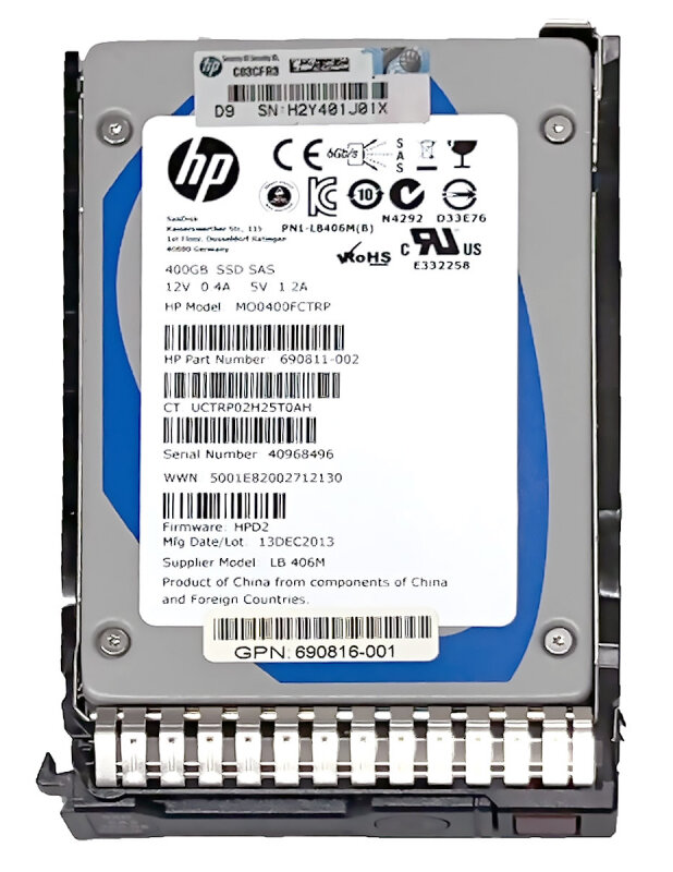 Жесткий диск HP 690816-001 800Gb SAS 2,5" SSD