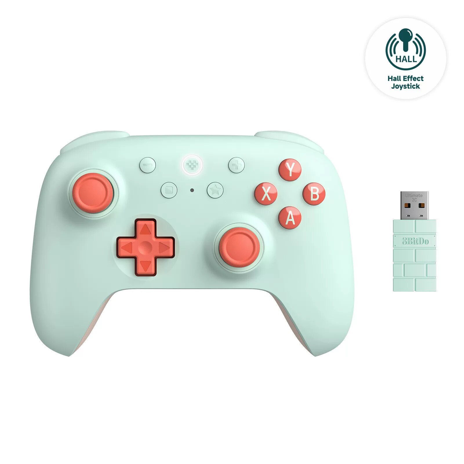 8Bitdo Orion Youth Edition II беспроводная контроллер для ПК Steam с датчиком Холла, 3 режима Bluetooth 2.4ГГц