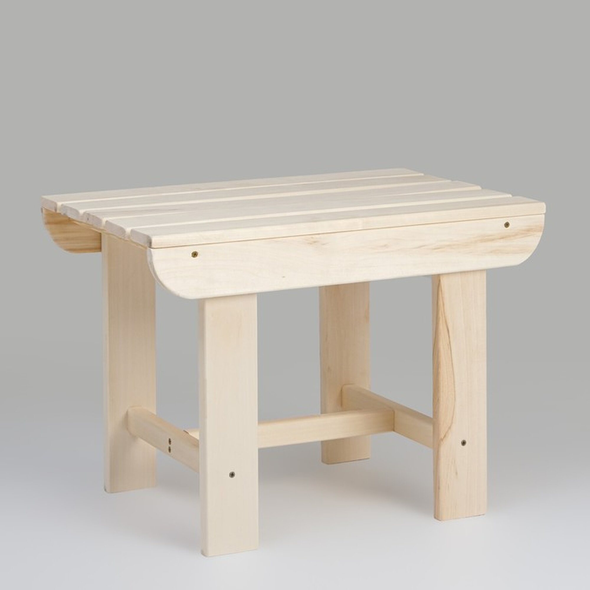 Лавка наличник деревянная, из липы, "Добропаровъ", 60×40×43,5см