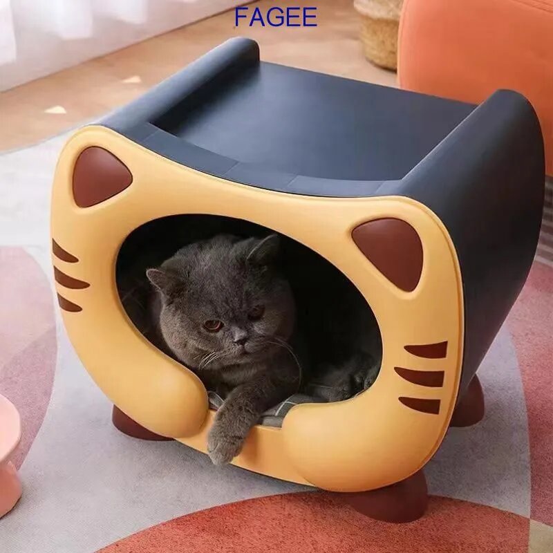 Уютная будка для собак FAGEE, дом для питомца, для небольших и средних пород, размер 420*330*360