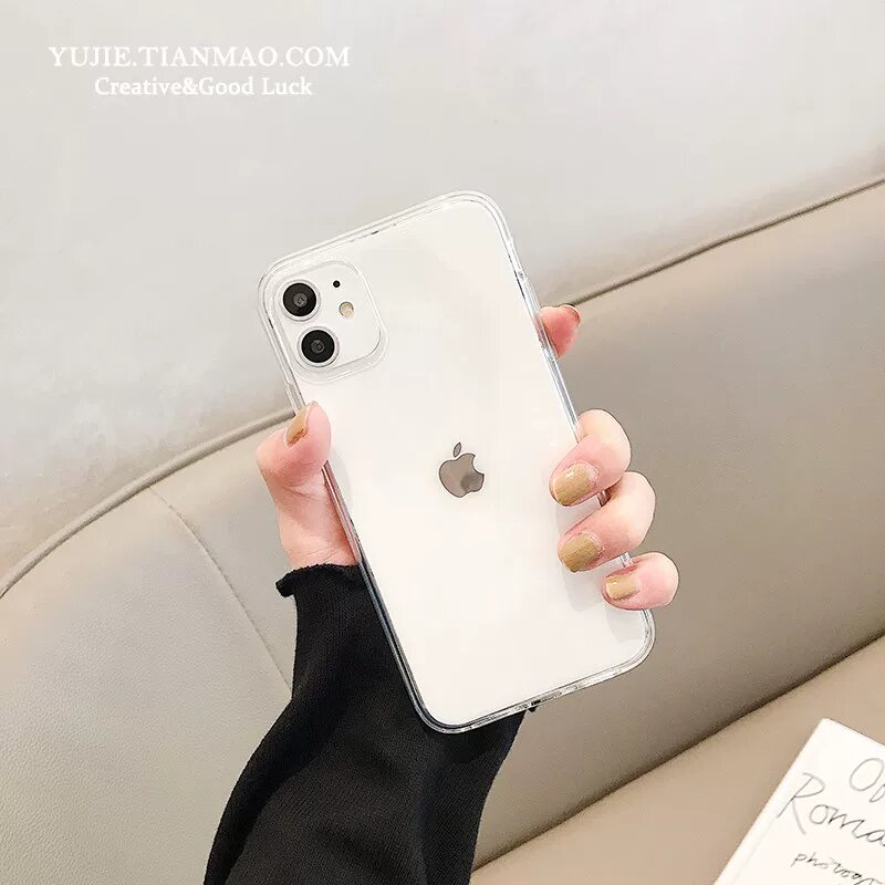Чехол прозрачный ультра-тонкий анти-пада для iPhone 7 Plus
