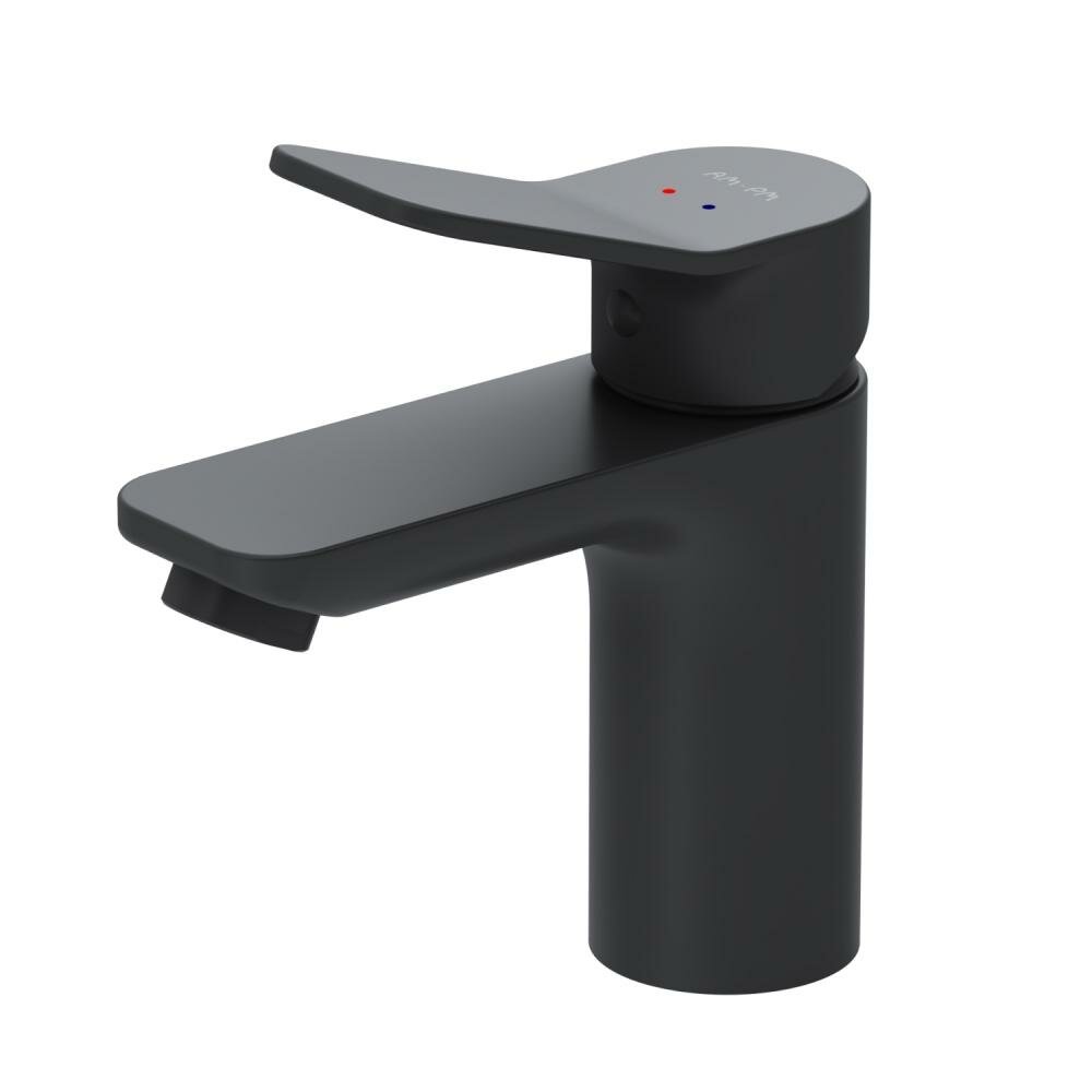 Смеситель для раковины AM.PM X-Joy F85A02122 черный, рычажное управление, латунь