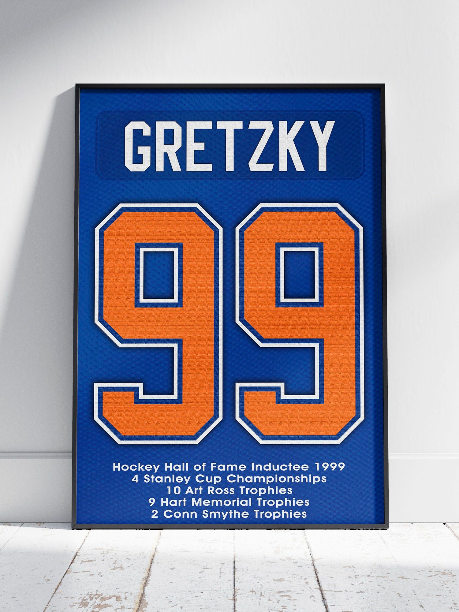 Плакат на стену для интерьера Легенды Хоккея (Уэйн Гретцки - Wayne Gretzky 1) - Постер по спорту и физической активности формата A4 (21x30 см)