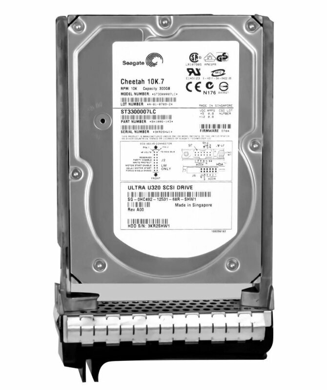 Жесткий диск Dell 9X1006-143 300Gb U320SCSI 3.5" HDD