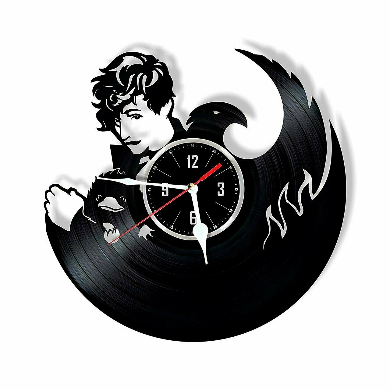 Часы из виниловой пластинки (c) VinylLab Фантастические твари