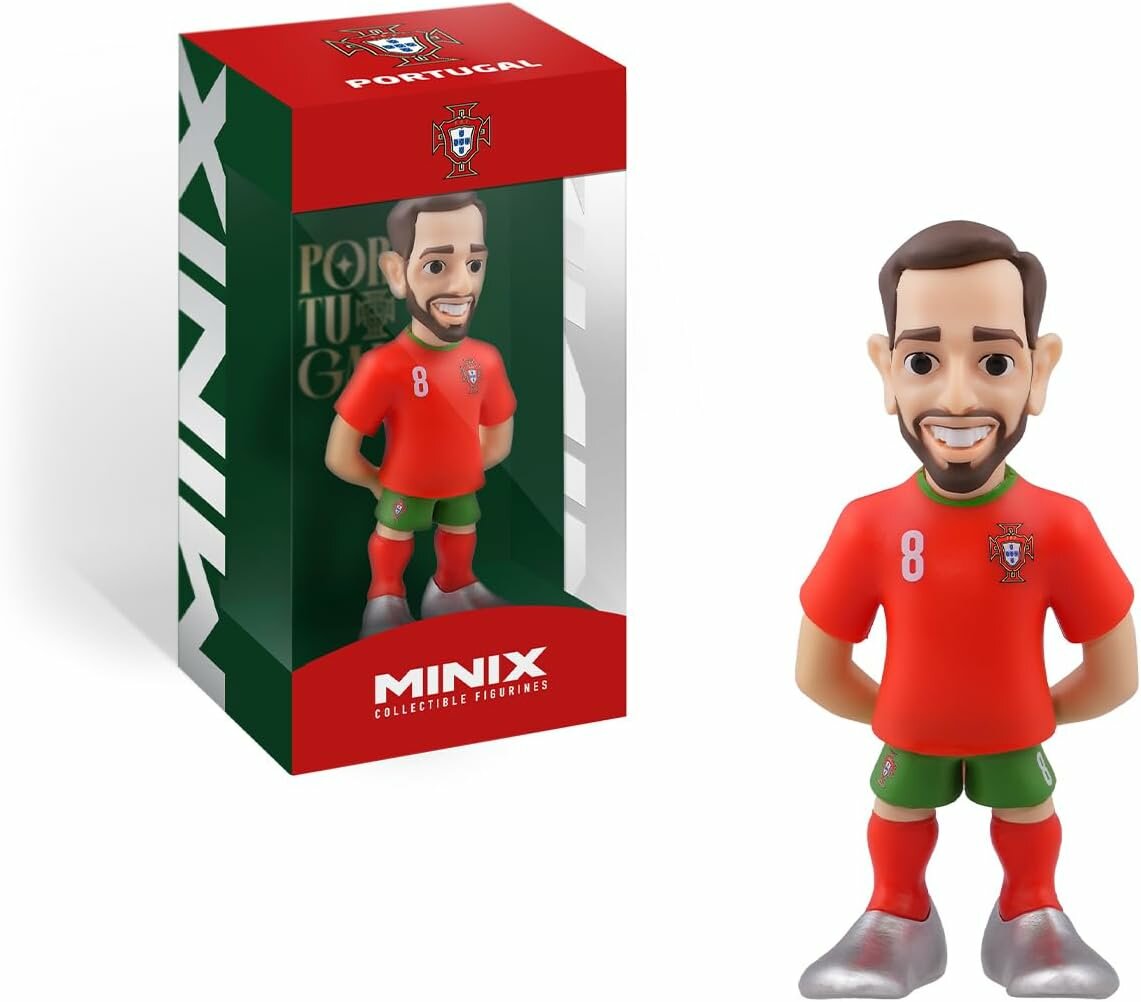 Фигурка MINIX Portugal - BRUNO FERNANDEZ/бруно фернандес, 12 см - Миникс Футболисты 8436605118581