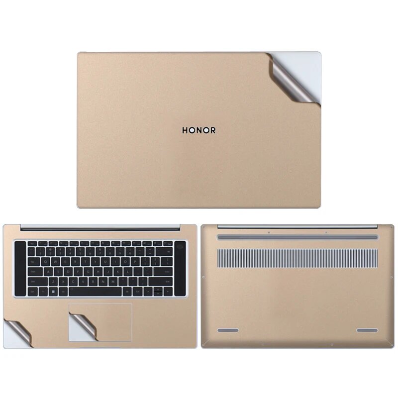Наклейка на ноутбук Honor MagicBook X14 Pro 2023 FRI-H76, Custom-Gold