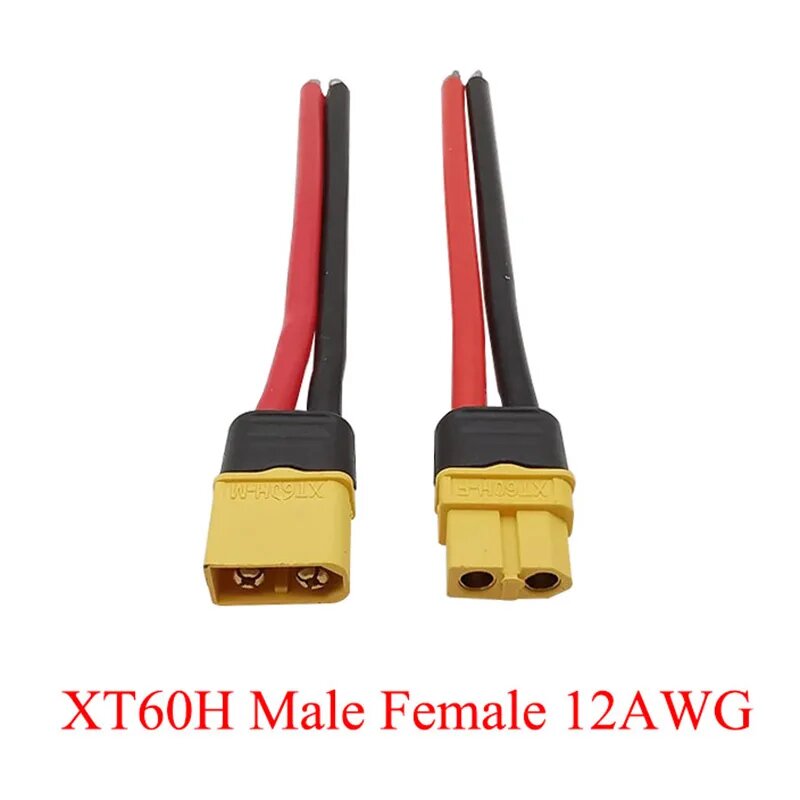 Разъемы XT60H Male Female 12AWG