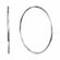 Серьги конго Sweet Honey jewelry, серебро, 925 проба, родирование, длина 7 см, ,...