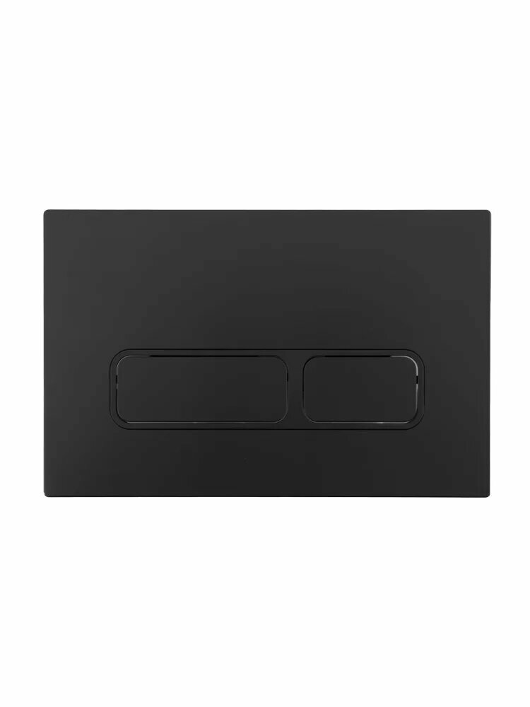 AQ-PRO-01MB Кнопка смыва AQUANET двойная АВC черный матовый (346764)
