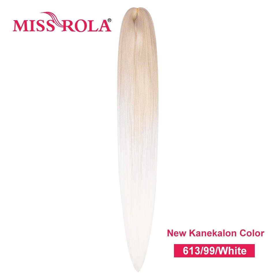 Miss Rola канекалон косы 30 дюймов, цвет 613/99 White