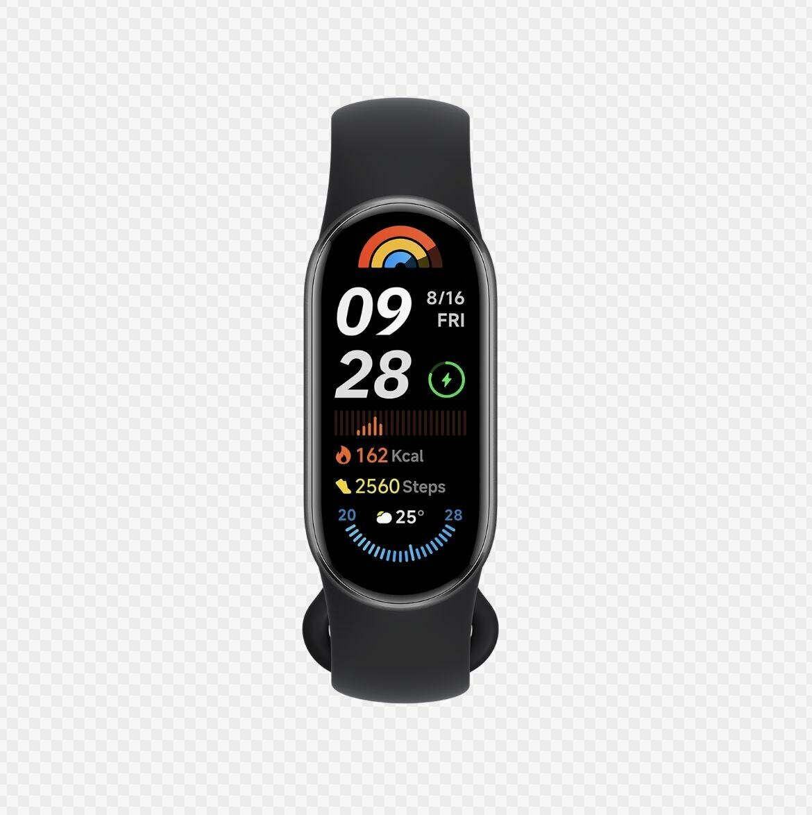 Фитнес-браслет Smart Band 9, AMOLED, LiIon, 21 день работы, черный