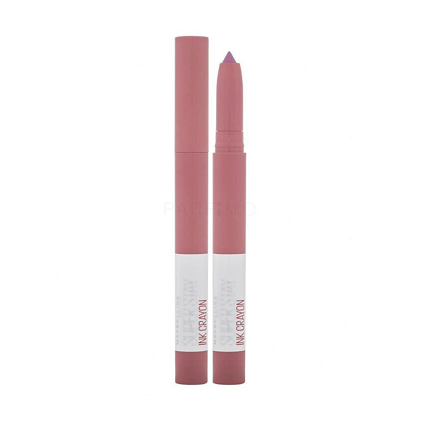 MAYBELLINE Стойкая матовая помада-карандаш SuperStay Ink Crayon Lipstick, 90 Keep It Fun
