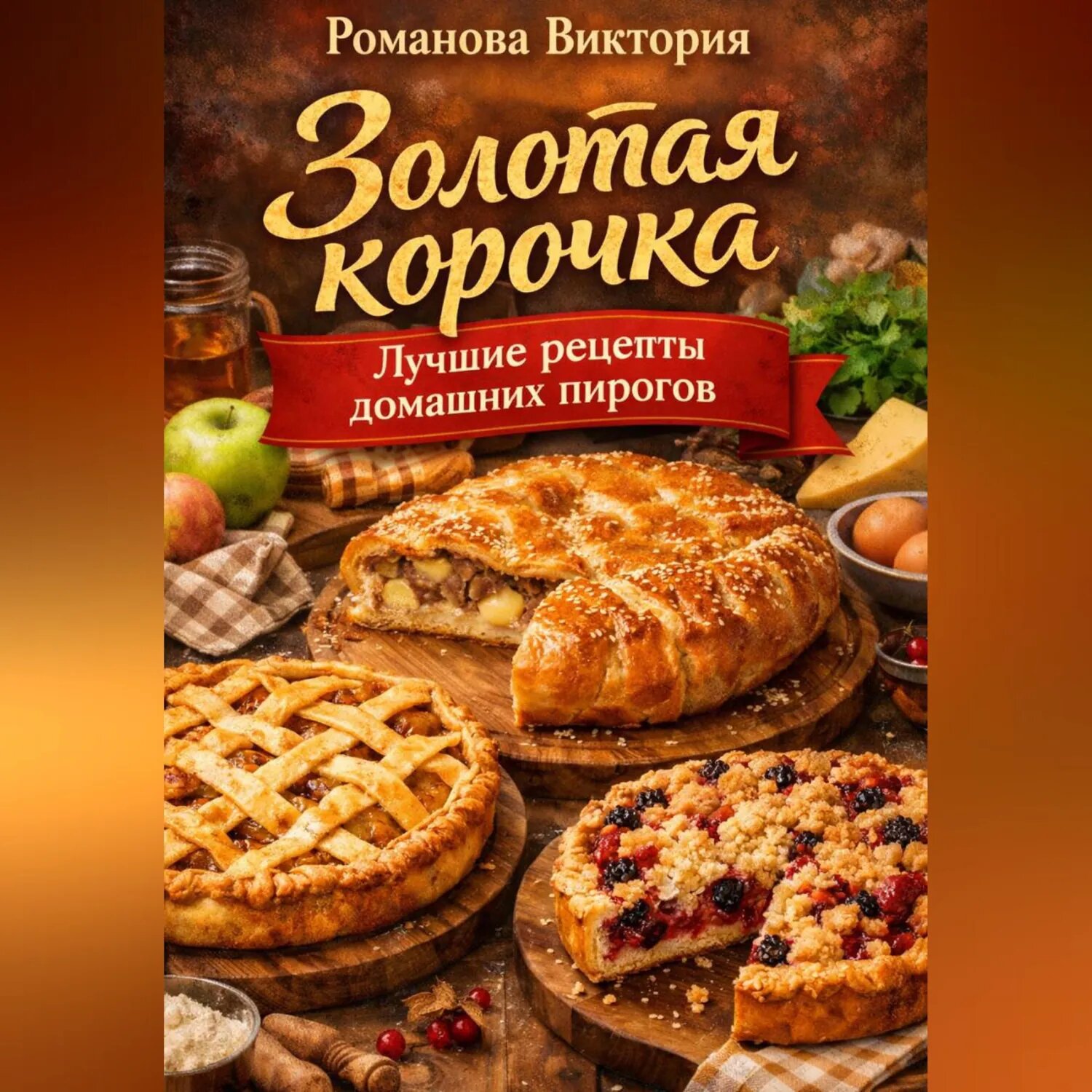 Золотая корочка: лучшие рецепты домашних пирогов [Аудиокнига]