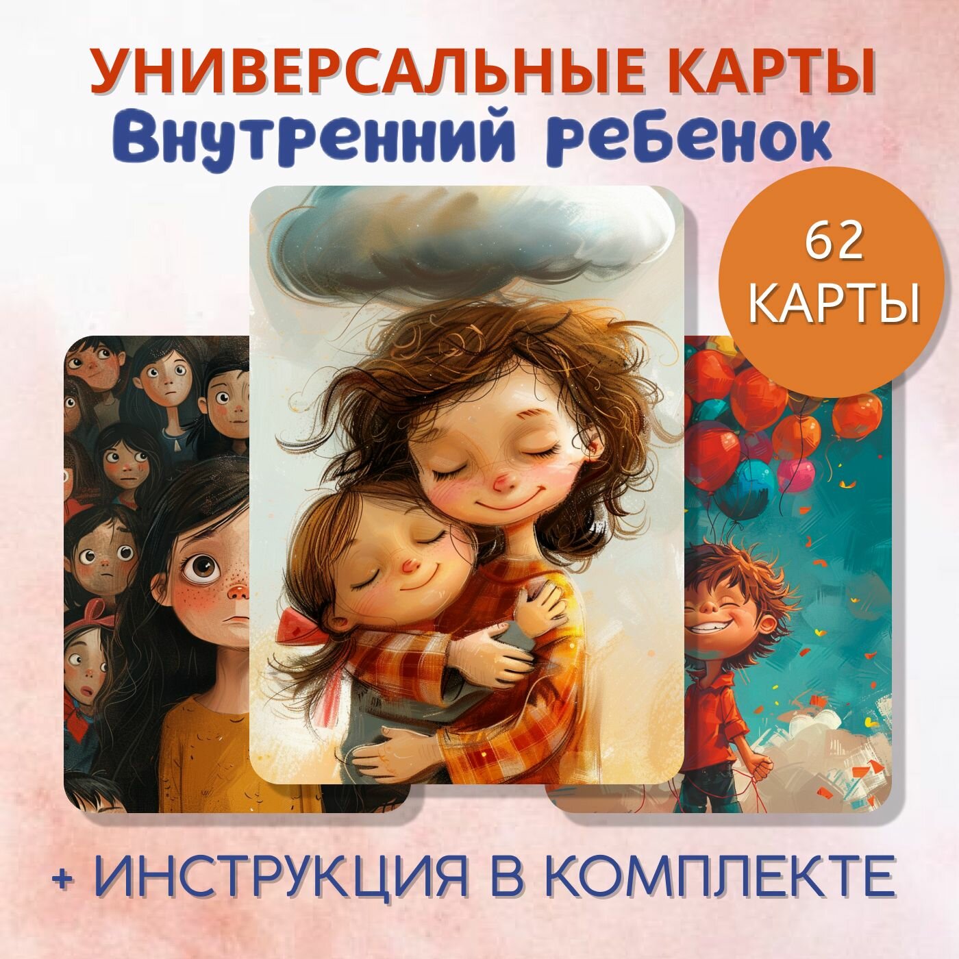 Метафорические карты, Карты МАК универсальные "Внутренний ребенок