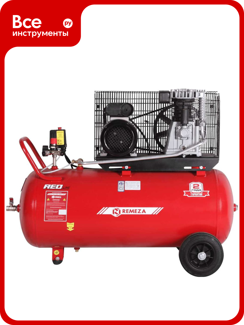 Поршневой компрессор Remeza СБ4/С-100. АВ365 A УТ-00004804