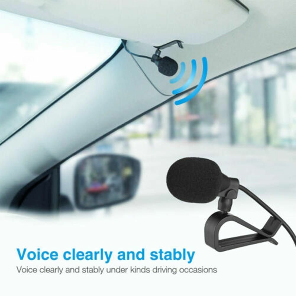 Клейкий петличный микрофон, автомобильный Bluetooth-микрофон для звонков и GPS-навигатора.