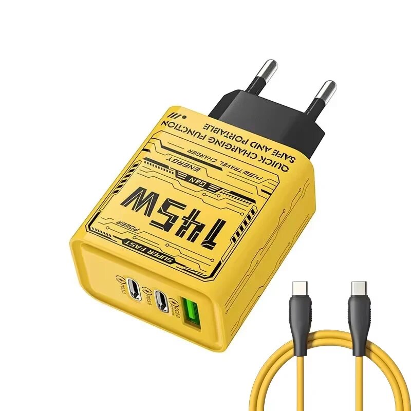 Зарядное устройство 145W EU SET для iPhone, Samsung