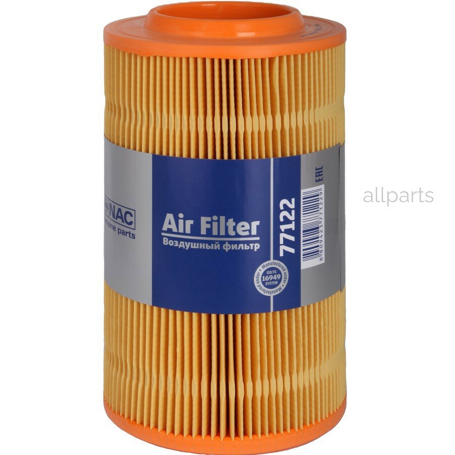 NAC 77122 Фильтр воздушный citroen jumper iii (06x) relay iii (06x)