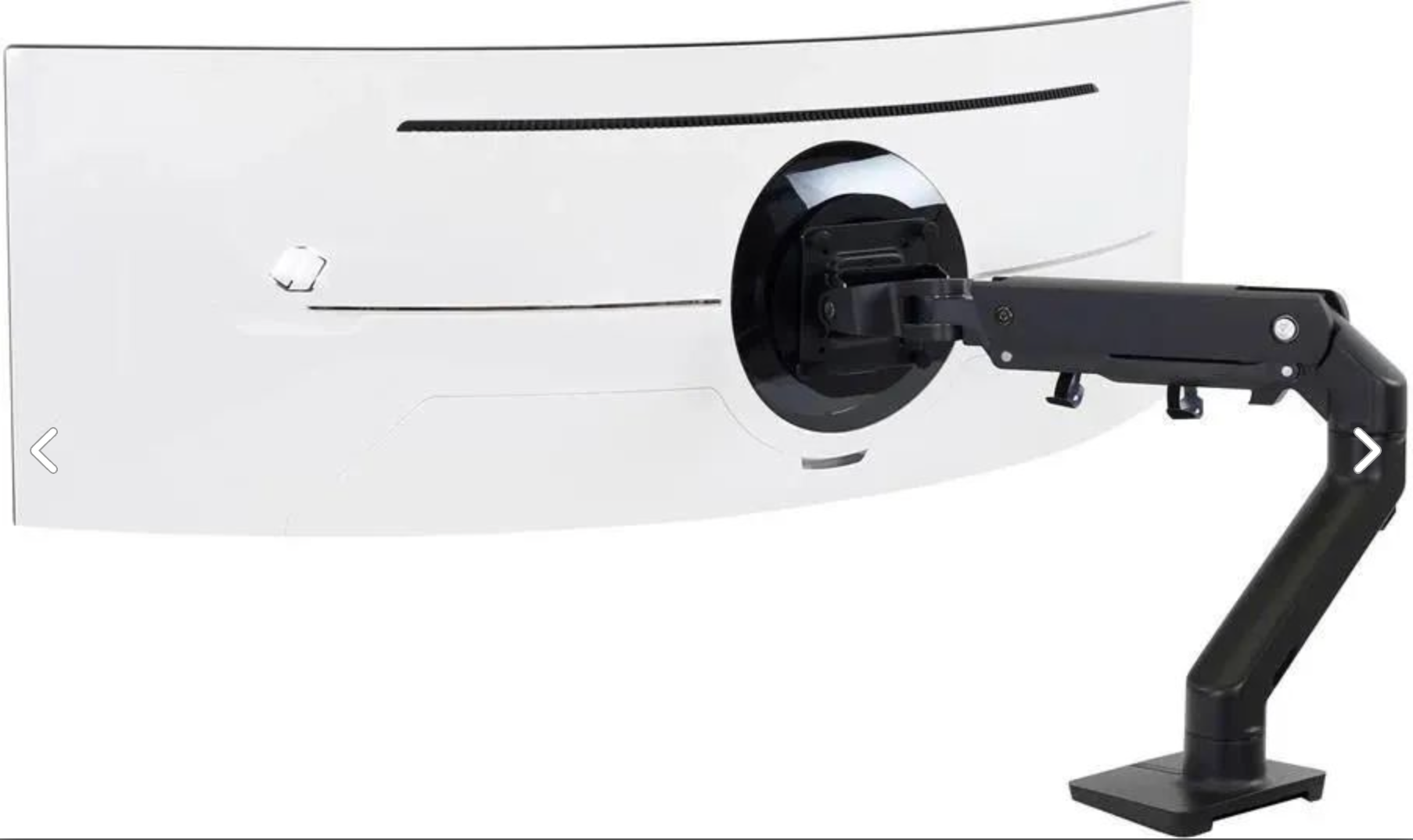 Настольный кронштейн для монитора Ergotron HX Desk Monitor Arm (45-647-224) чёрный