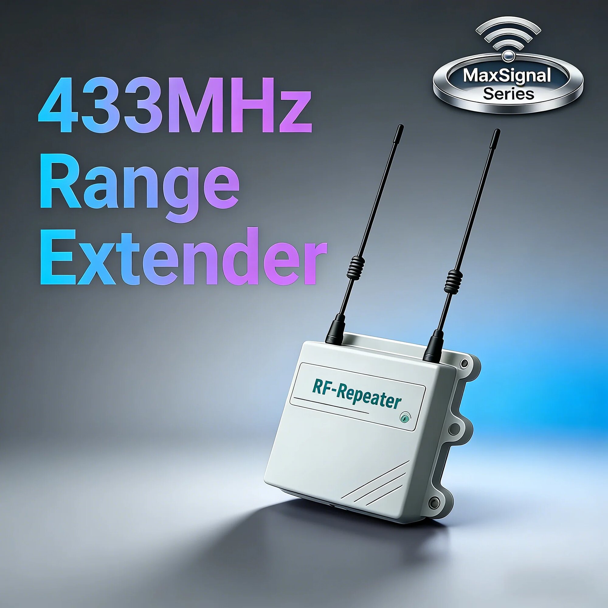 12V постоянный ток 433МГц беспроводной репеатер, двойные антенны, евро/американский разъем, стабильный сигнал для датчиков тревоги, в наличии, быстрая доставка - Репитер и американский разъем