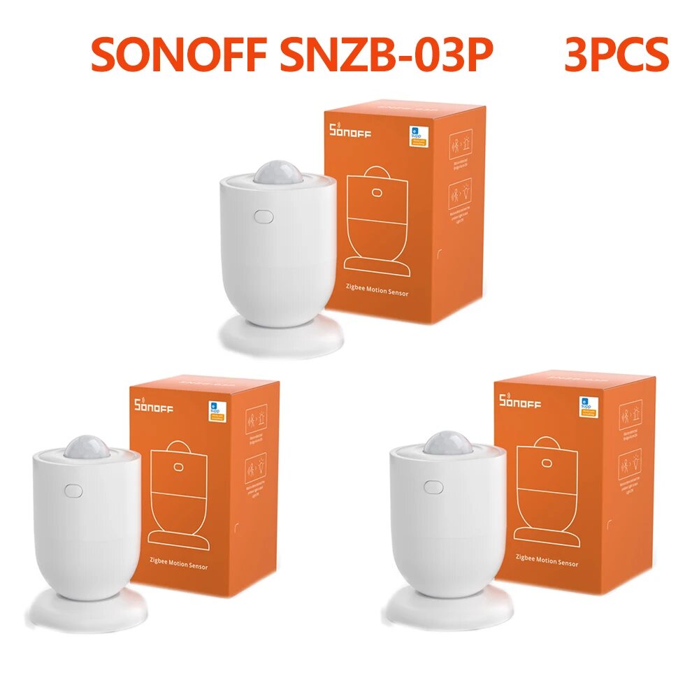 Датчик движения SONOFF SNZB-03P Zigbee Sonoff SNZB-03P 3PCS