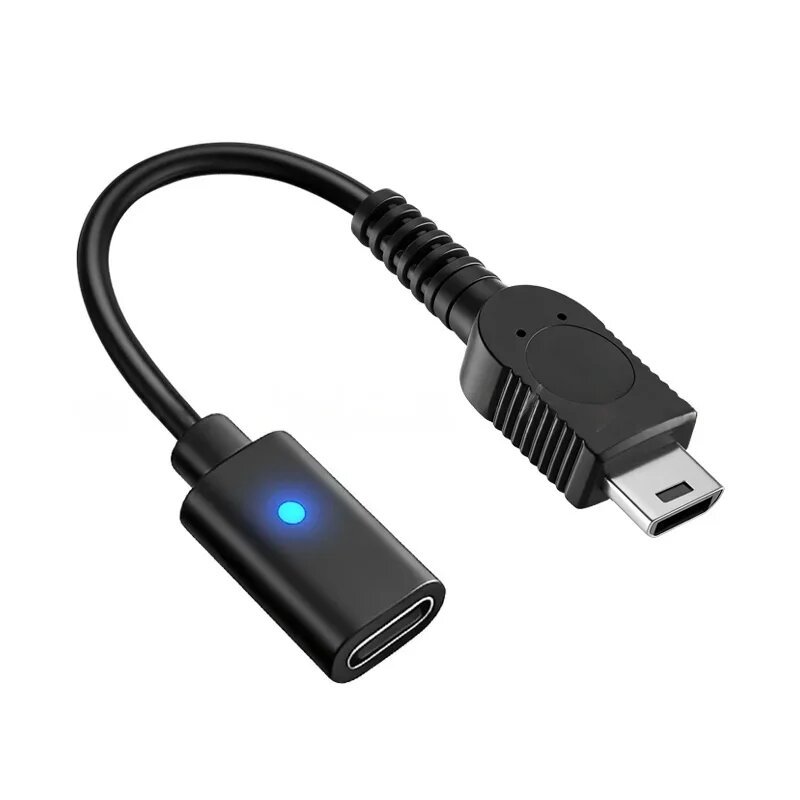 USB-адаптер Type-C для Nintendo Game Boy Micro (без поддержки PD) со светодиодным индикатором