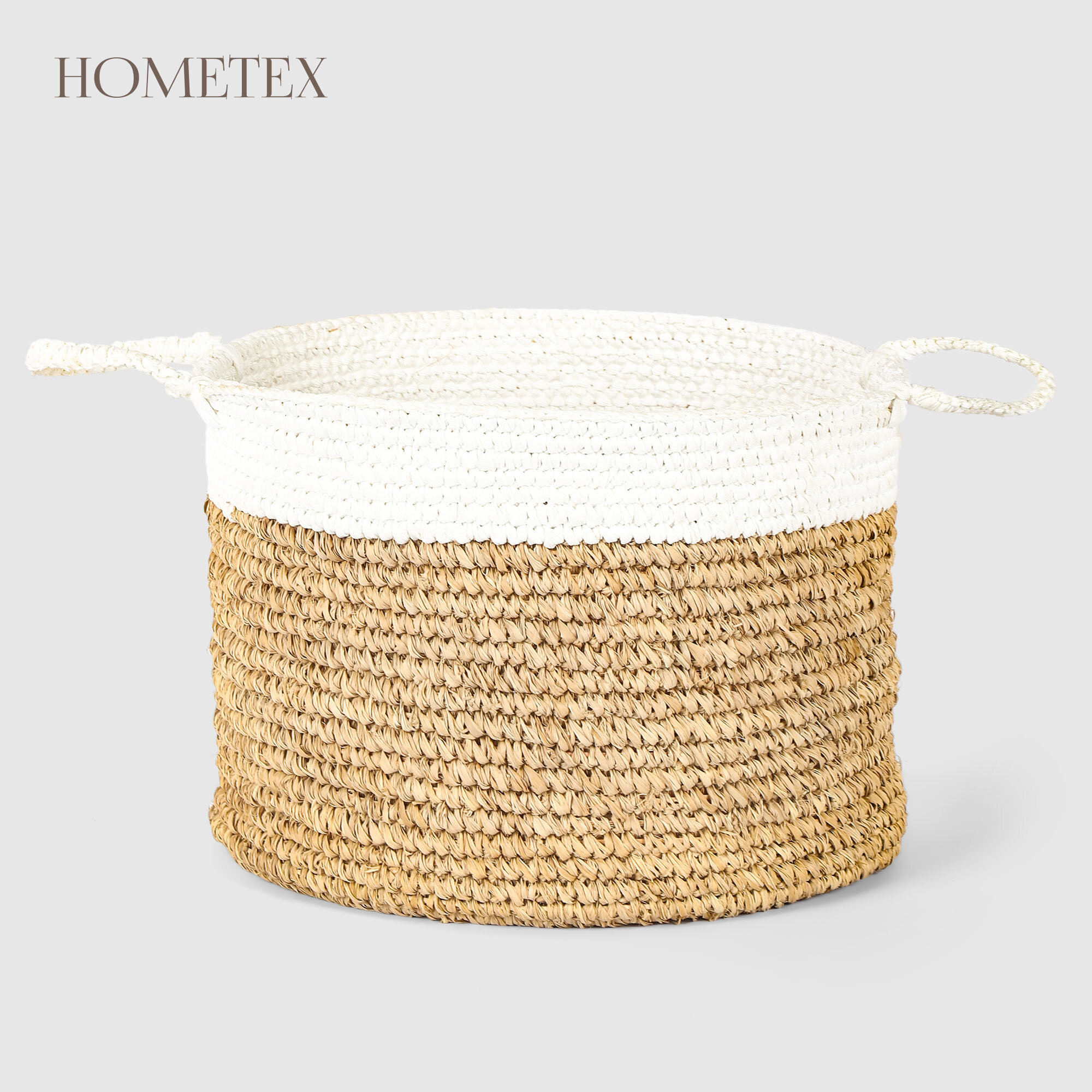 Корзина для хранения Hometex Natural raffia mix размер S